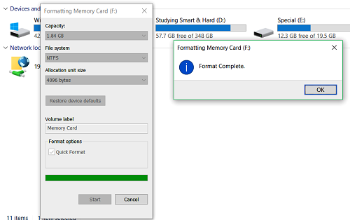 How to Permanently Delete/Erase Data from Memory Card