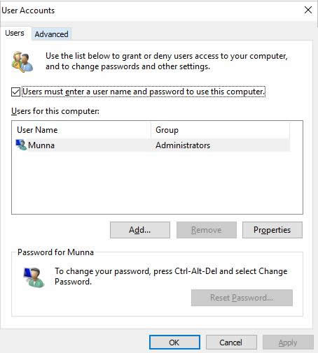 4 Ways to Disable Sign In Option on Windows 10/8/7 Computer